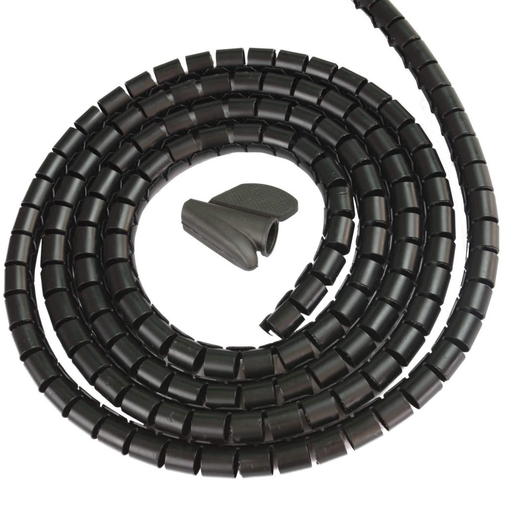 Allcam CS101 Cable Slinky/ Deluxe Cable Spine for Height-adjustable Sit ...