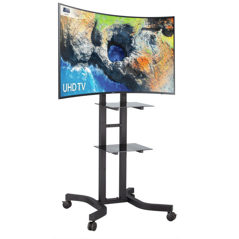 FS1060-series Interactive Touchscreen Trolley for 50" to 120" LED/LCD ...