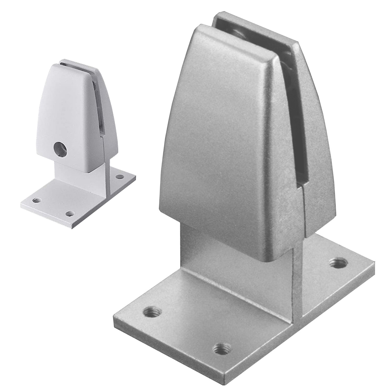 SEM03-series 2pcs Clamp-on/ Screw-down Brackets for Desk Privacy ...