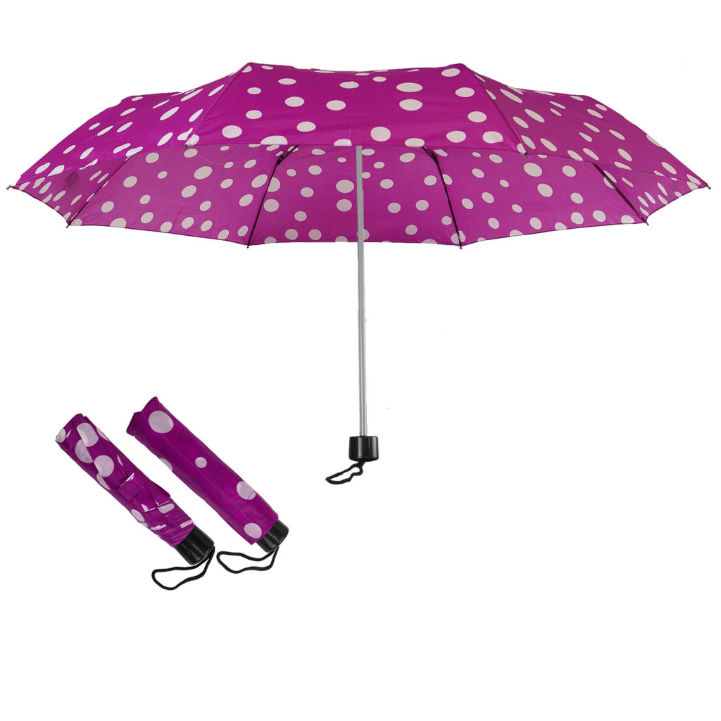Economy Compact Folding Travel Umbrellas/ 101cm/43" mini Brolly ...